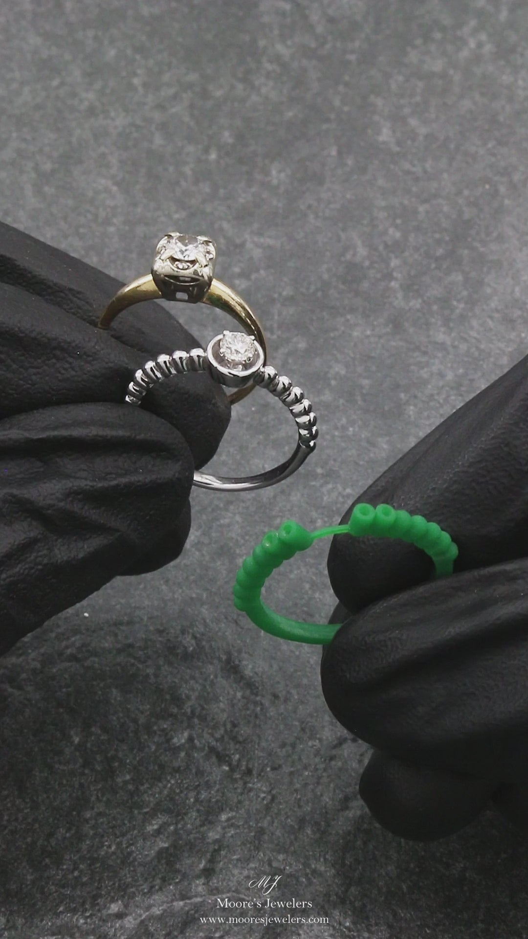 3d Print of Custom Made Engagement Ring – Moore's Jewelers